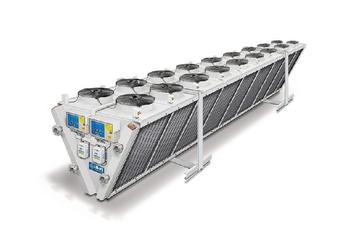 EHLD dry coolers with double fan-row V coils ACR-NEWS Product information